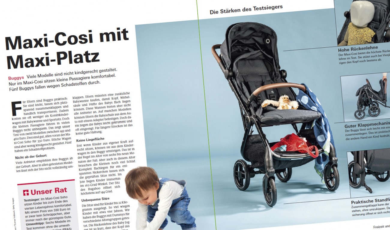 Stiftung Warentest Buggy